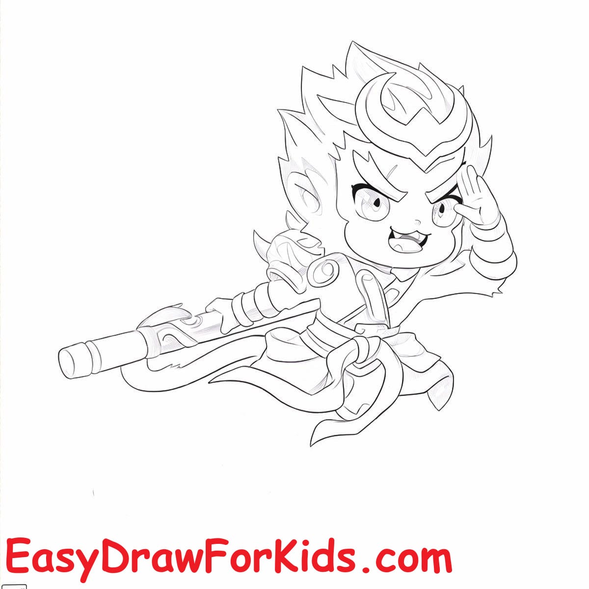 How To Draw Wukong - 4 Easy Methods For Beginners