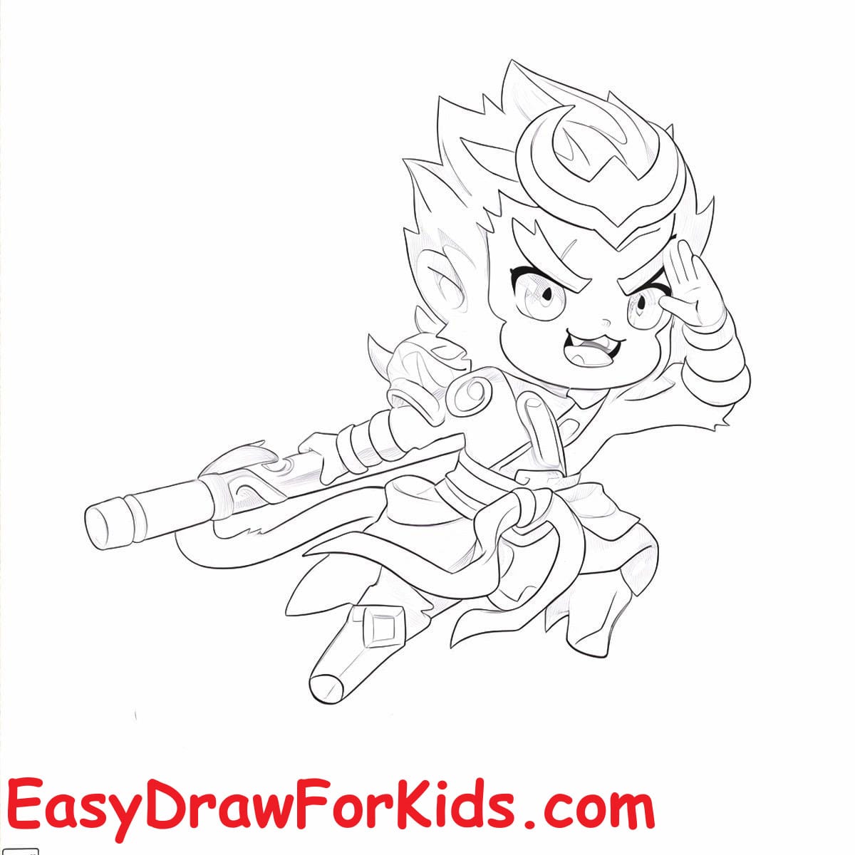 How To Draw Wukong - 4 Easy Methods For Beginners