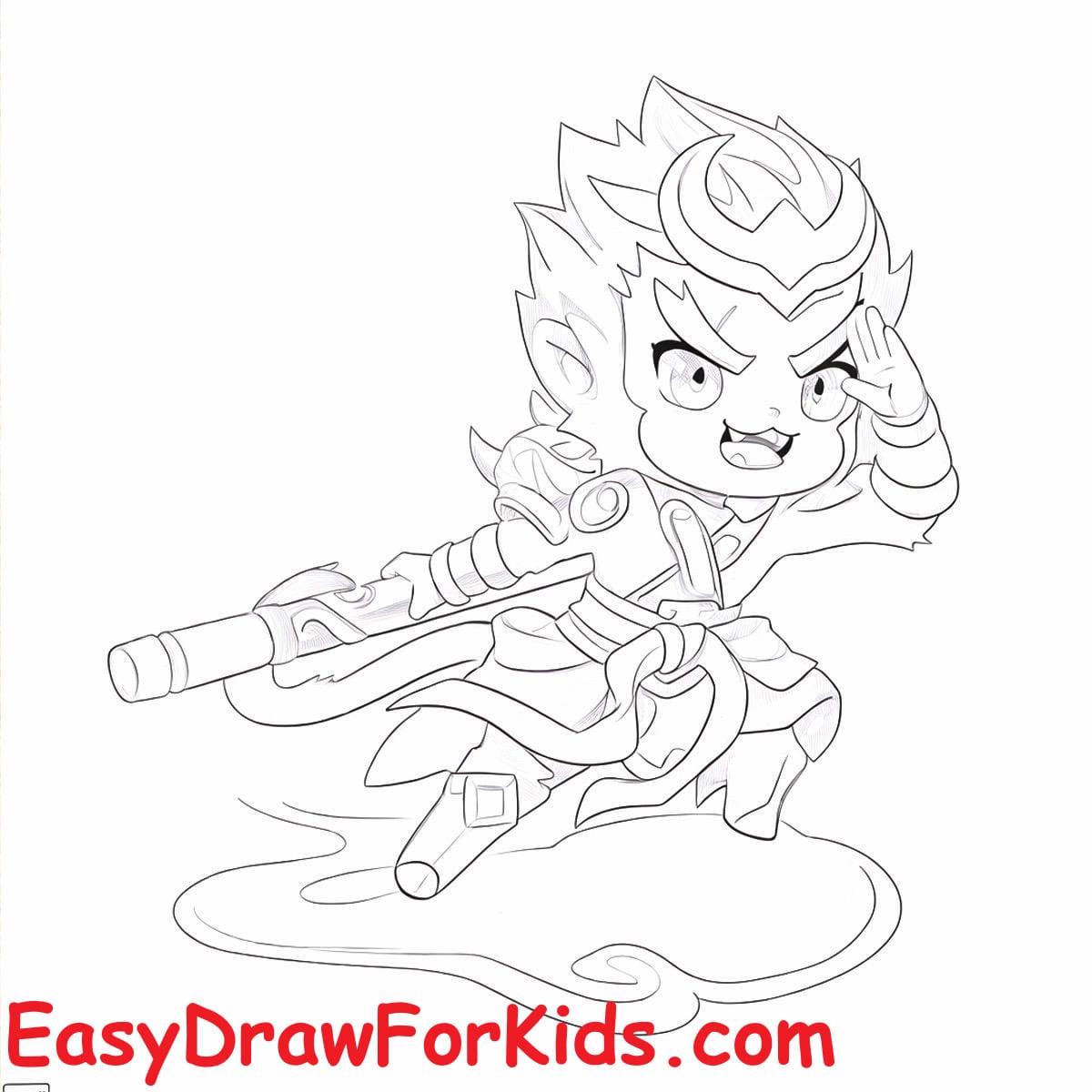 How To Draw Wukong - 4 Easy Methods For Beginners