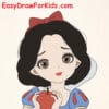 How To Draw Snow White Disney Princess - 3 Easy Methods For Beginners