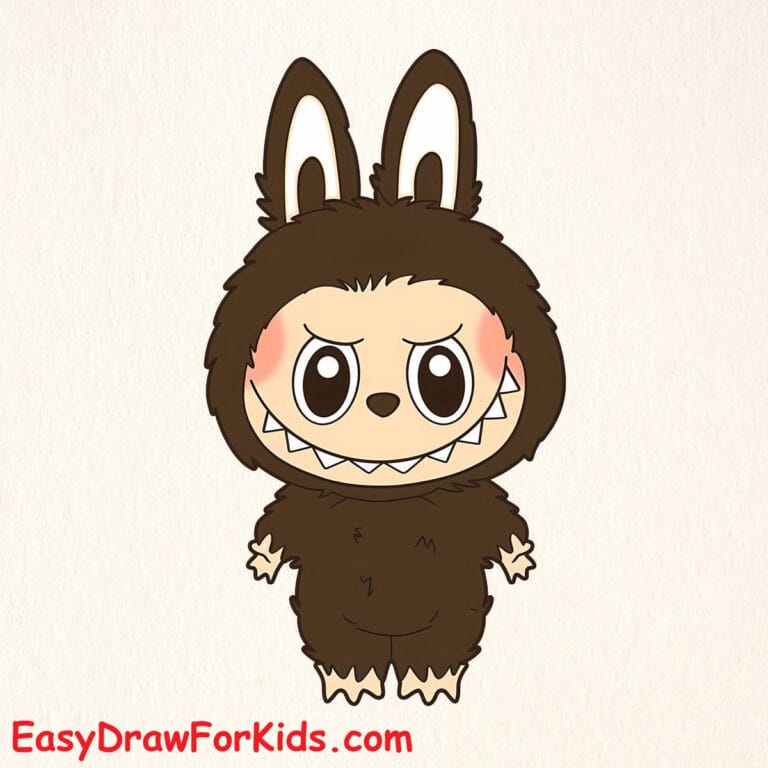 How To Draw Labubu - 2 Easy Methods For Beginners