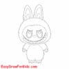 How To Draw Labubu - 2 Easy Methods For Beginners